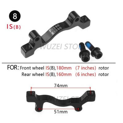 Adjustable MTB Brake Disc Bracket Achieve Perfect Mounting for Your ...