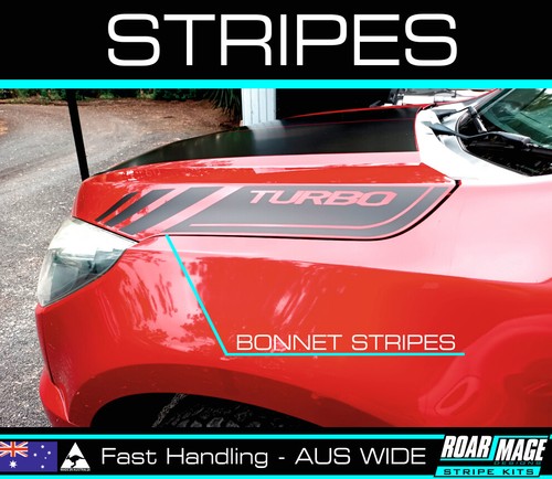 2012-2015 Holden Colorado side bonnet stripes decals stickers decal 4x4 ...