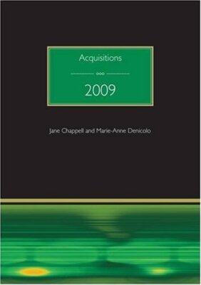 Acquisitions 2009 By Jane Chappel, Marie-Anne Denicolo | eBay