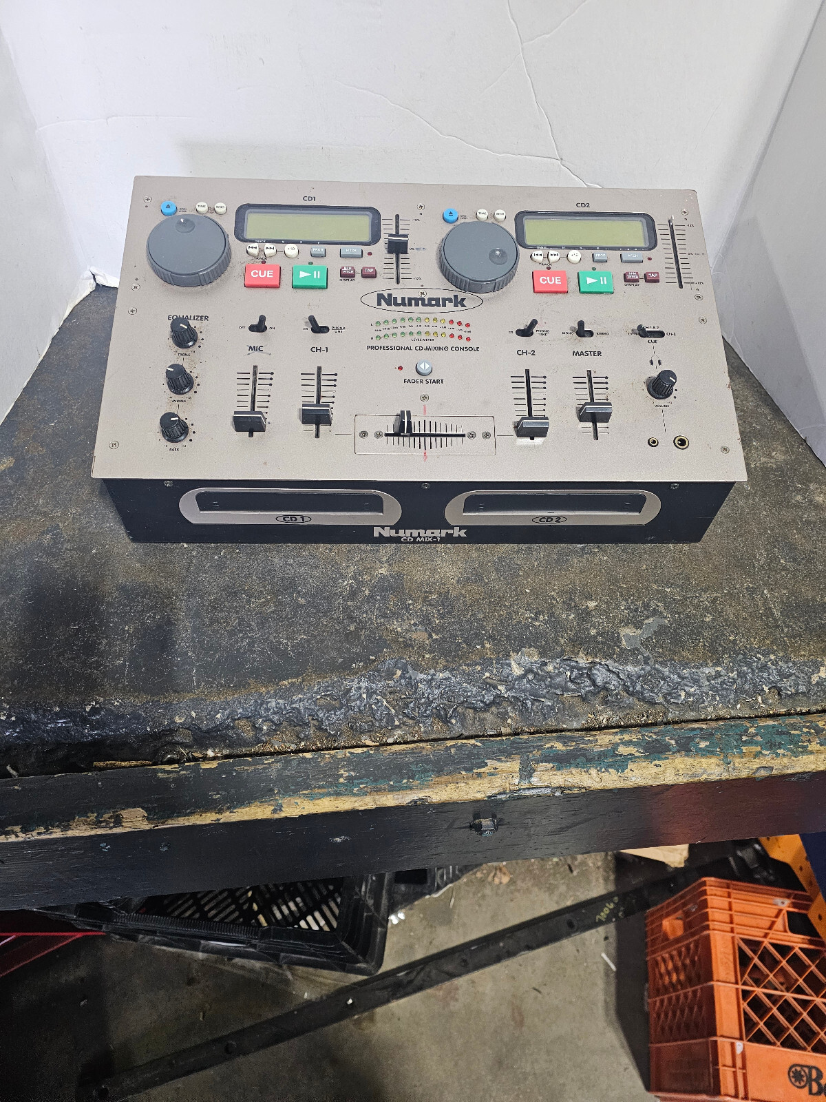 NUMARK CD MIX 1 DJ 2-DISC CD PLAYER/MIXER | eBay