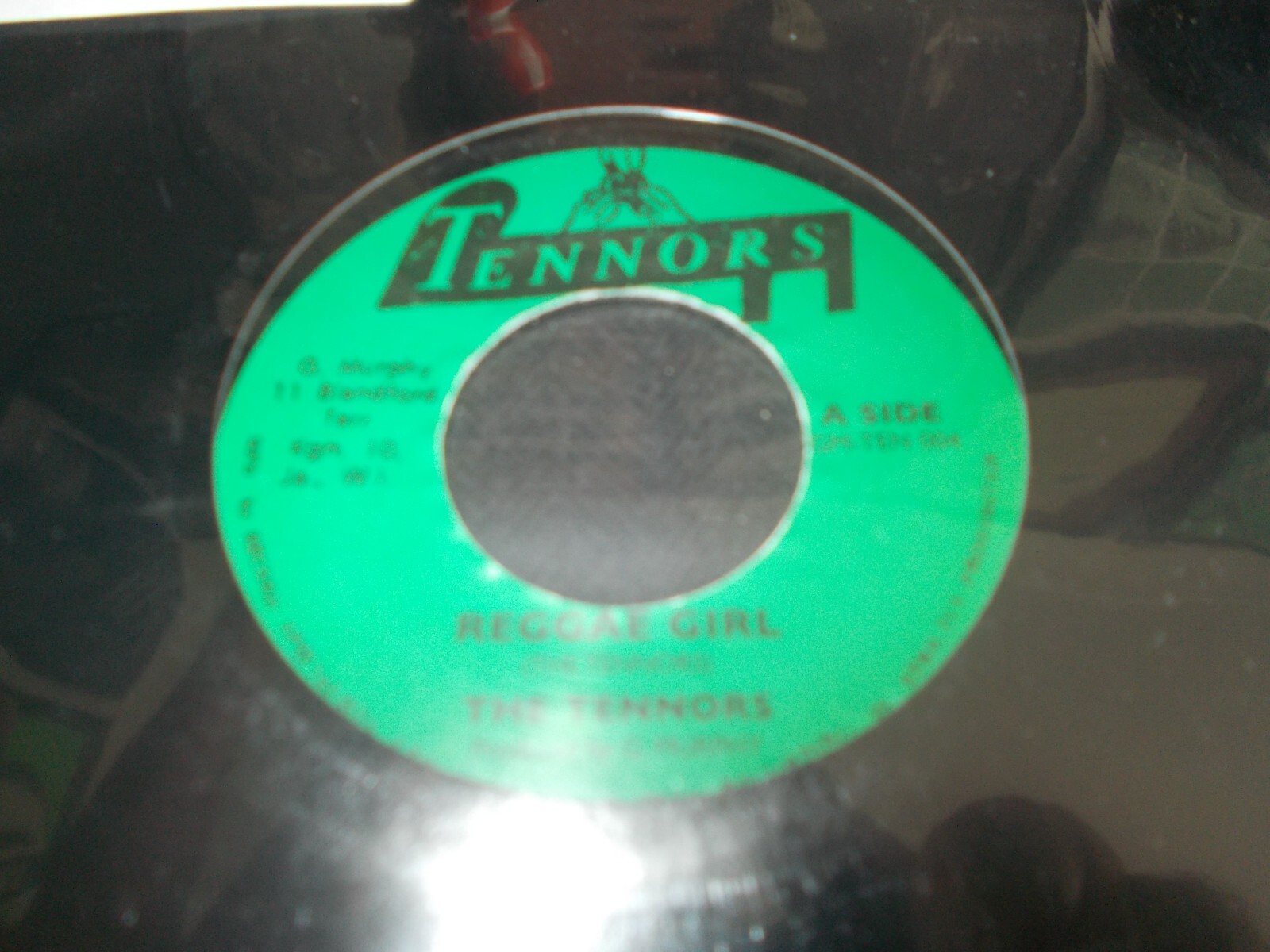 TENNORS - REGGAE GIRL - UK 7"VINYL-VGC-REGGAE- KARL BRYAN-PARAPINTO ...