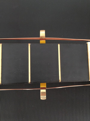 2Pcs Rubber Coated Metal Guitar Strings Spreaders Luthiers Maintenance ...