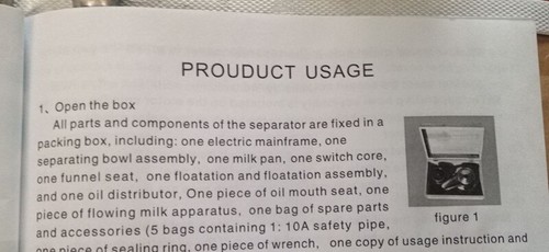 50L Automatic Milk Separator 220V Electric Sheep Milk Separator Cream ...