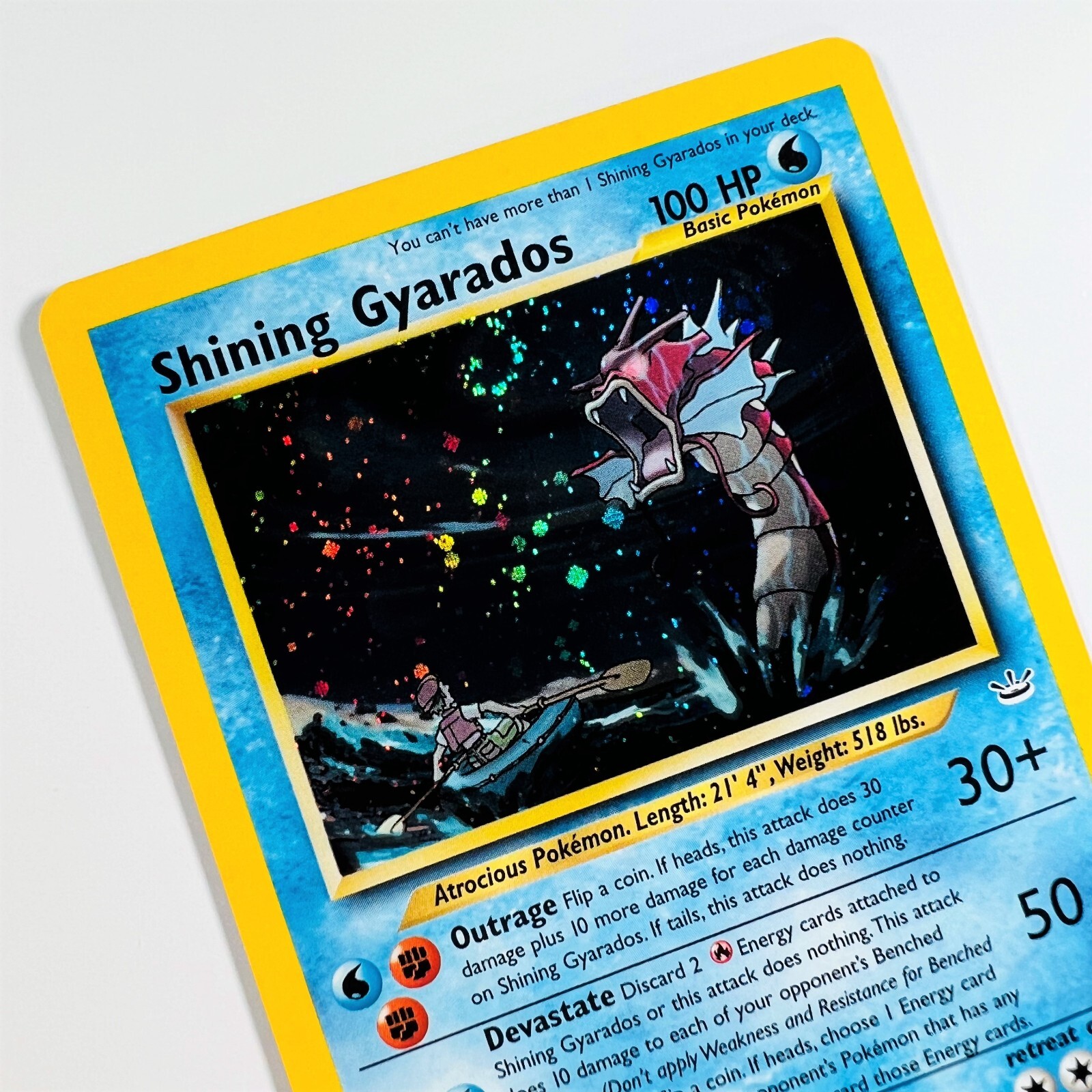Shining Gyarados Card