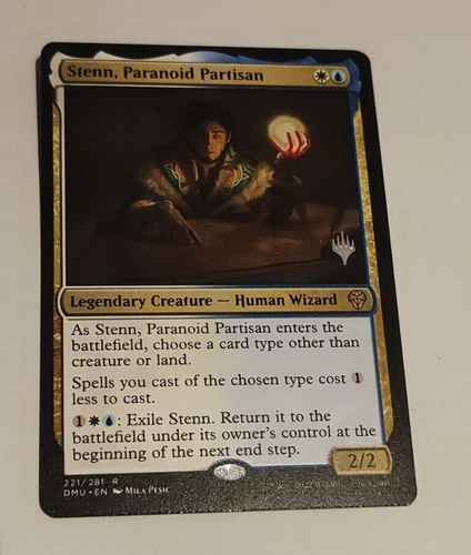 MtG Stenn, Paranoid Partisan (DMU-221) Rare Promo English MINT | eBay.de