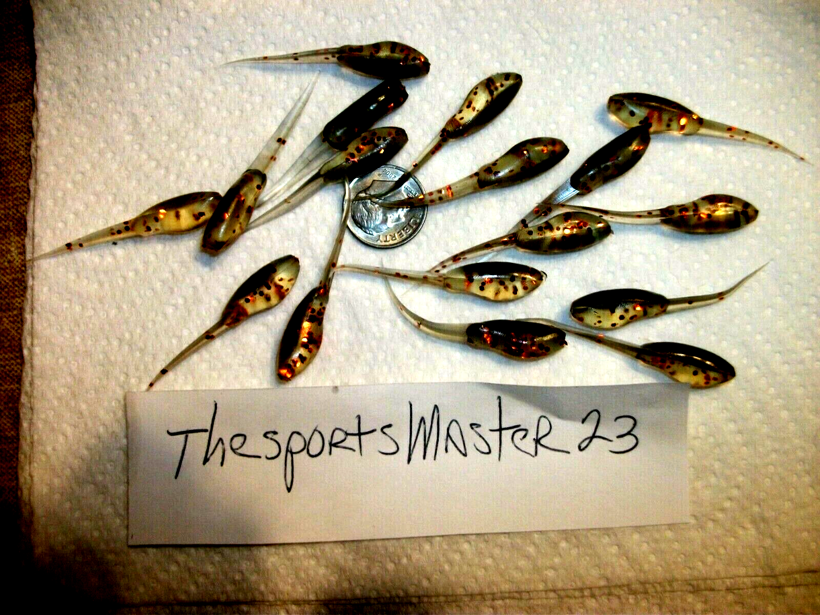 100-1 3/4"-crappie-panfish-minnows-soft grubs-stingers-crawfish-lures ...