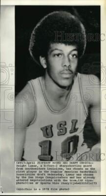 1972 Press Photo Basketball player Dwight Lamar, San Diego ...