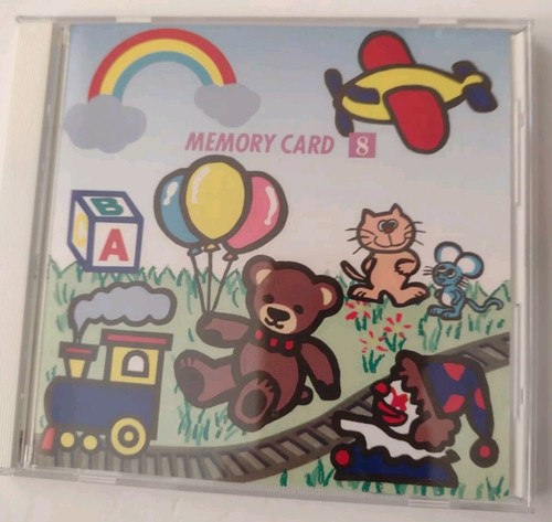 Janome Sewing Machine Embroidery Design Memory Card #8 Children's ...