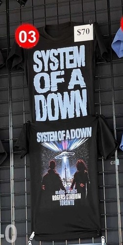 SALE!!! 2025 SOAD System Of A Down Tour Toronto On Merch T Shirt ...