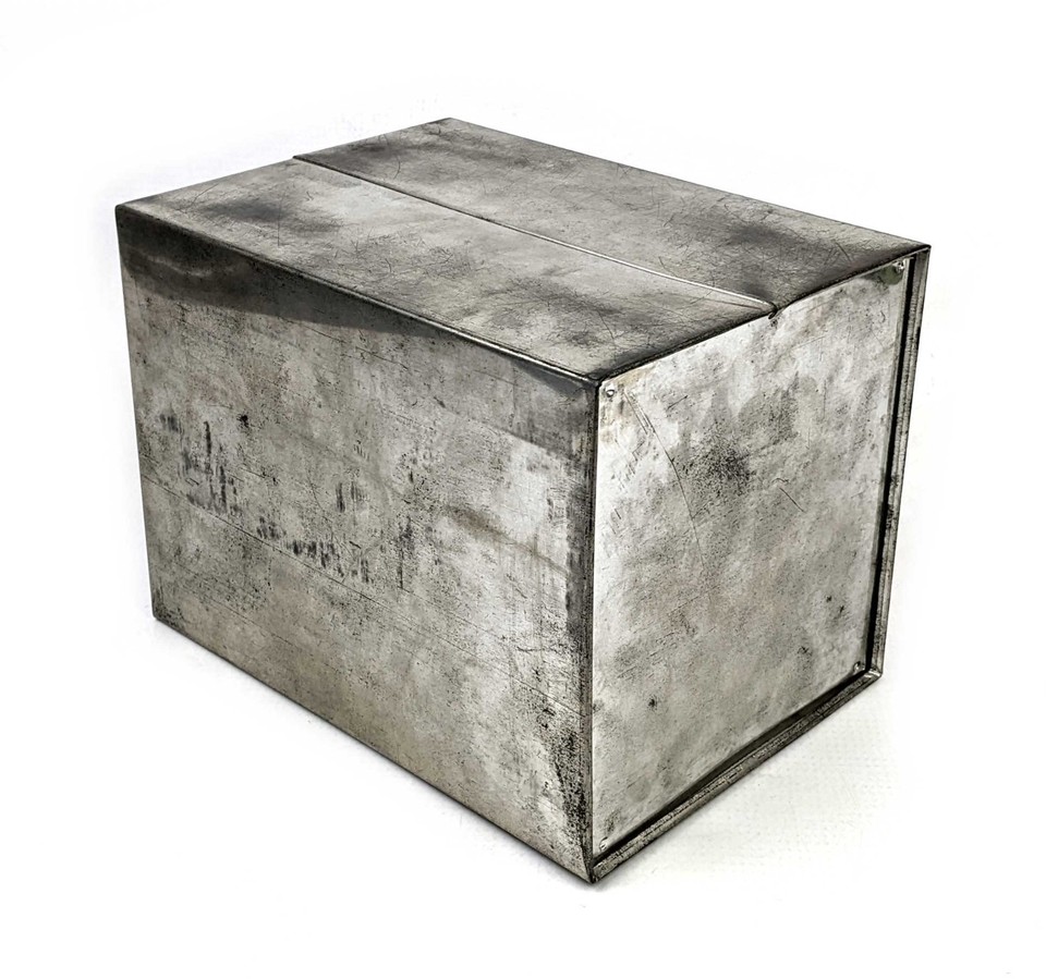 Vintage Handy Porter Metal Tin Aluminum Tool Box Gadget Trinkets | eBay