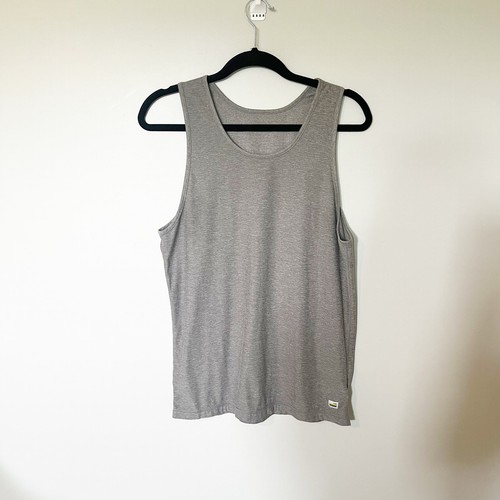 Vuori strato tech tank Heathered gray men’s size small | eBay