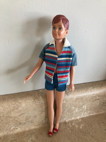 Vintage '63 Mattel Skipper’s Freckled Boy Friend Ricky Doll Excellent ...