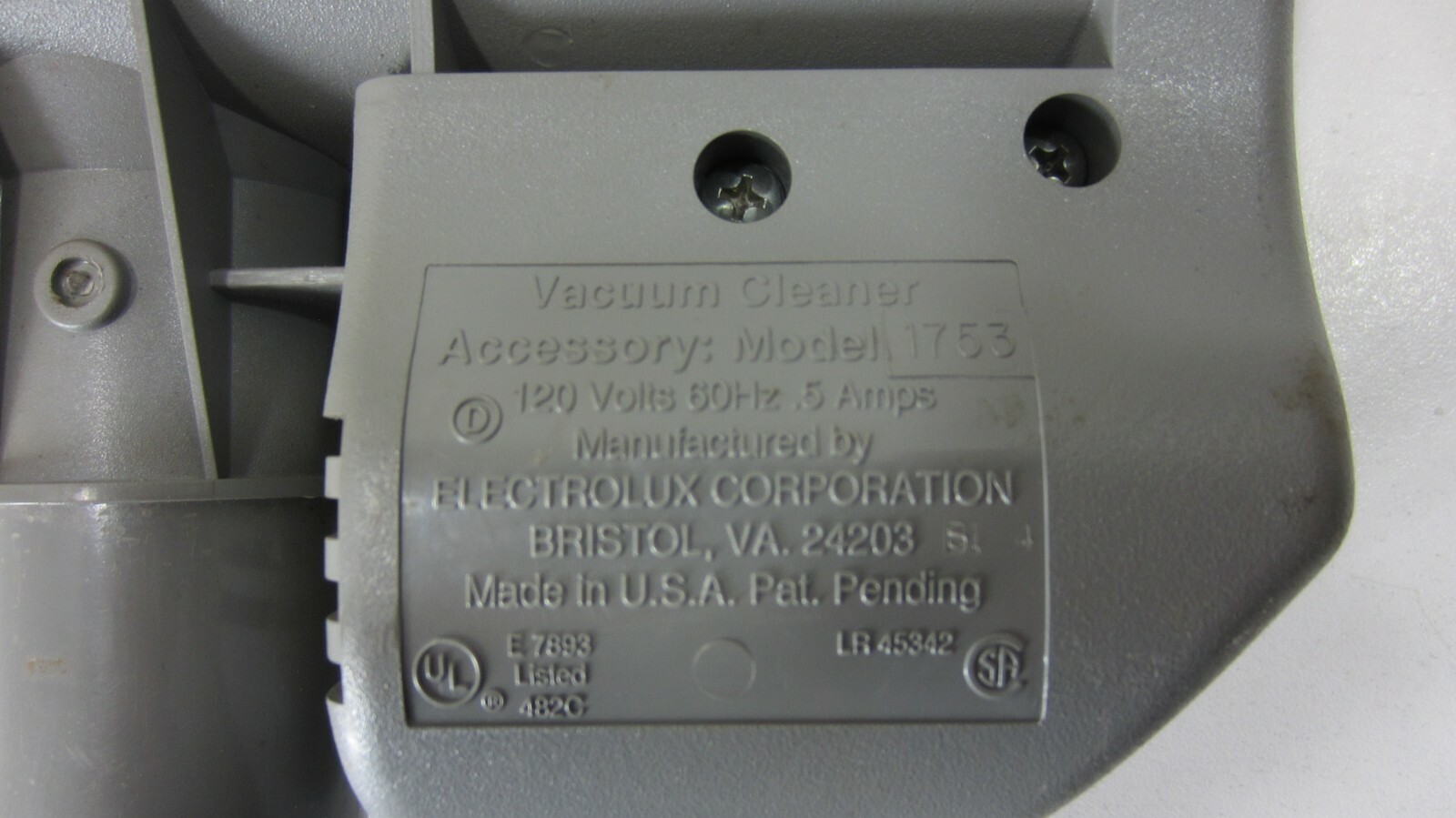 Sidekick 2 II For Electrolux Renaissance Vaccuum Small Attachment 1753 ...
