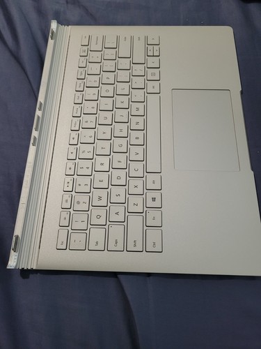 Microsoft Surface Book Keyboard, Silver Color, Model 1705 | eBay