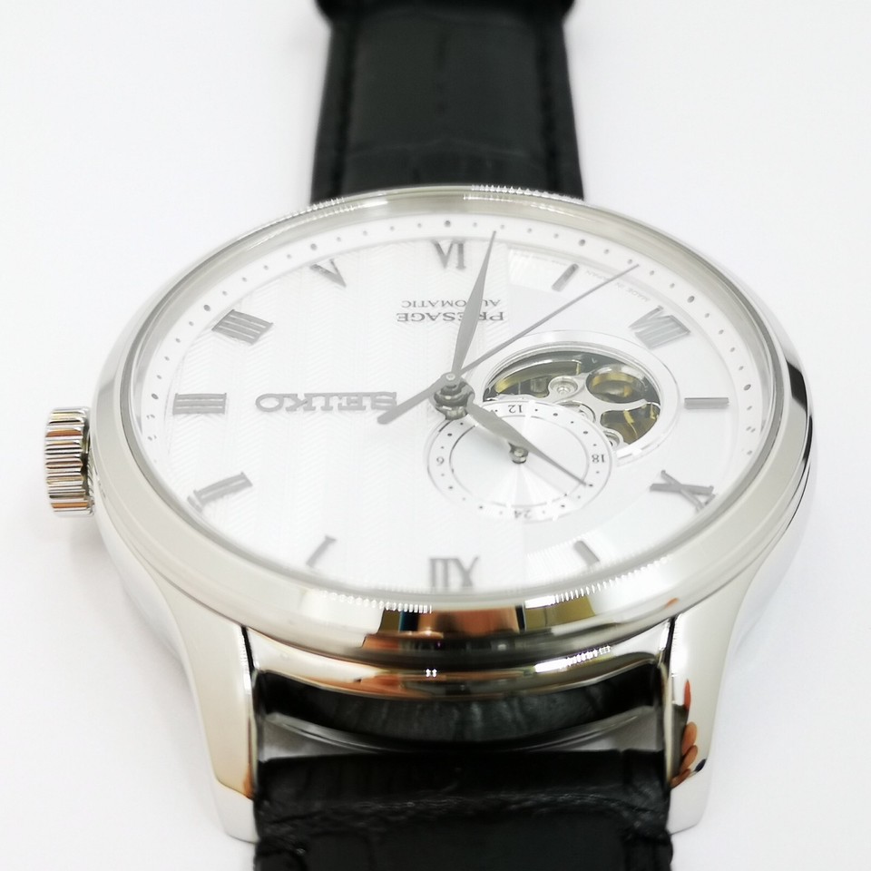 SEIKO PRESAGE BASIC SARY095 White Automatic Mechanical Men's Watch New ...