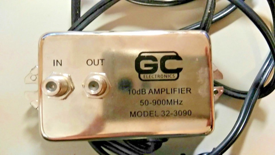 GC Electronics 10 db Amplifier 50-900MHz Model 32-3090 | eBay