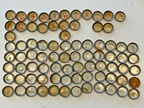 VINTAGE TAB SODA BINGO BOTTLE CAPS - LOT OF 80 | eBay