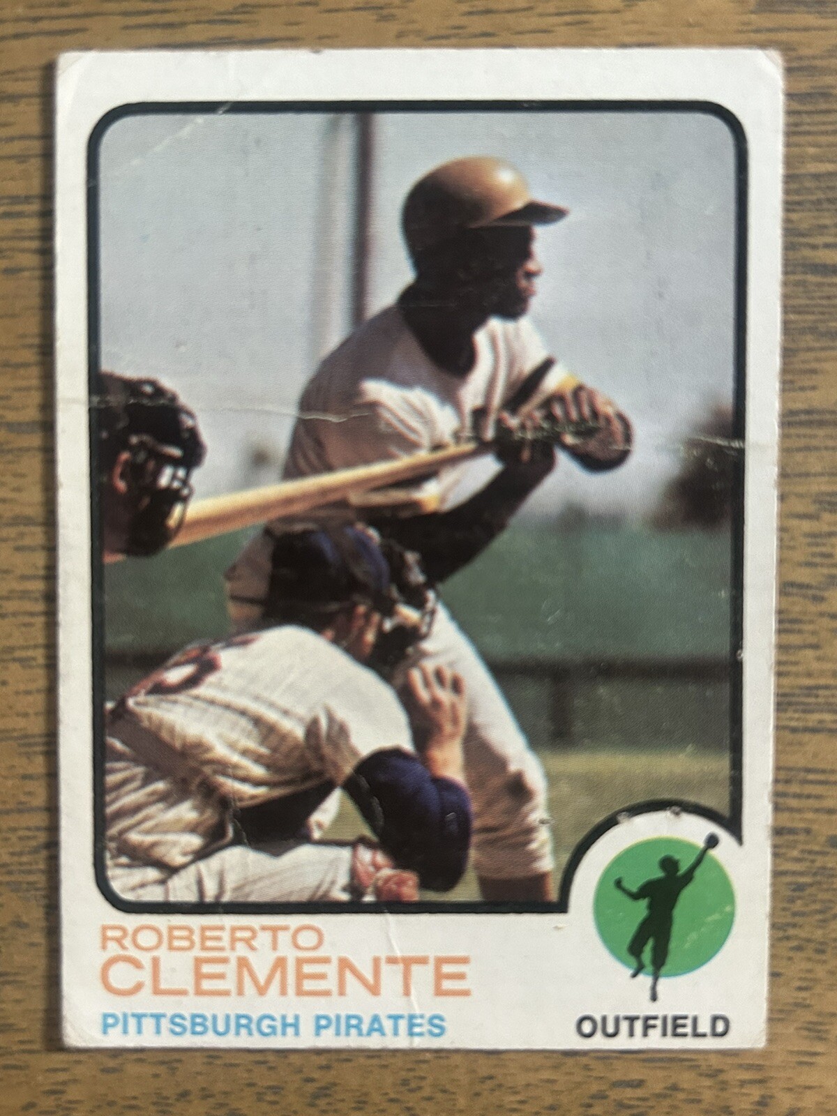 1973 Topps #50 Roberto Clemente Pittsburgh Pirates series 1 creases | eBay
