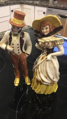 Ceramic Arts Studio Figurines Colonel Jackson And Miss Lucindy Betty ...