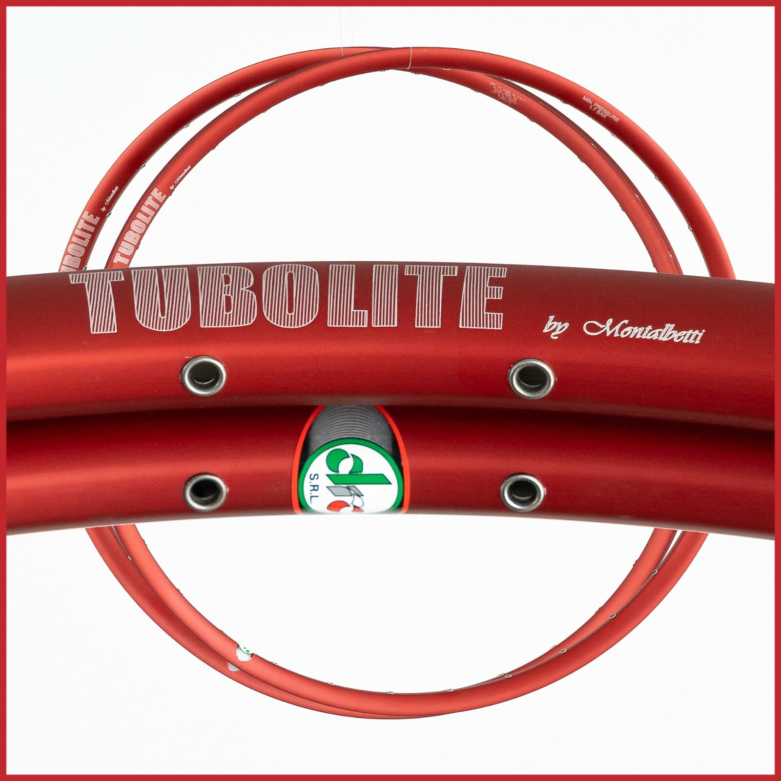 NOS PAIR DRC TUBOLITE MTB 26" 32h HOLES TUBOLAR RIMS MOUNTAIN BIKE RED ...
