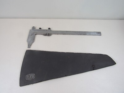 Vintage M.Z.B Western Zone Germany Caliper (up to 30) in Leather Pouch ...