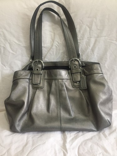 Coach F13733 Soho Pleated Leather Large Business Shoulder Tote Bag In ...