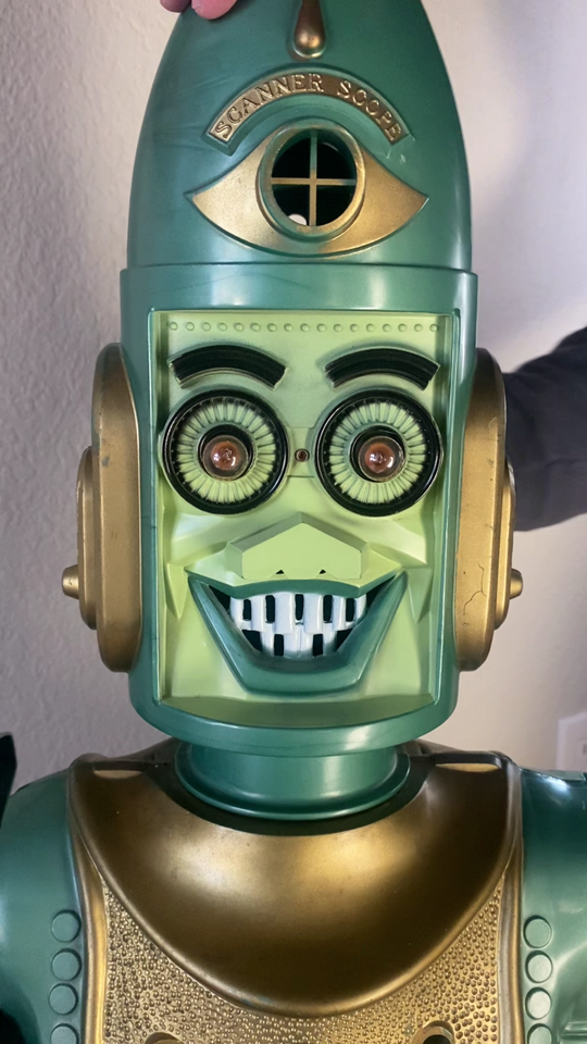 Rare Marx Big Loo & Accessories 1960s Original Marx Robot | eBay