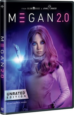 M3GAN 2.0 (2025): MEGAN 2, Action/Comedy/Horror Sequel - NEW US Rg1 DVD ...