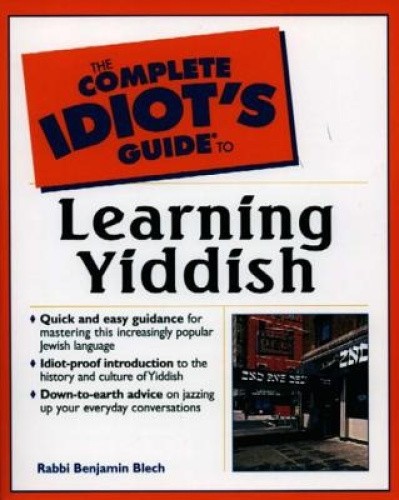 The Complete Idiot's Guide to Learning Yiddish (Complete Idiot's Guide ...