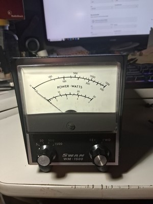 Swan WM-1500 HF Power Watt Meter ,used | eBay