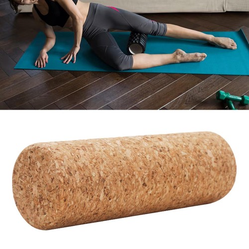 Massage Roller Stretching Athletes Sturdy Cork Yoga Column for Back Leg ...