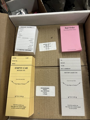 micromark model train car bill kit | eBay