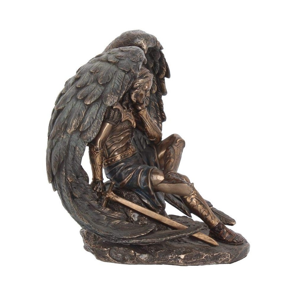 Nemesis Now Lucifer The Fallen Angel Figurine 16.5cm Bronze | eBay UK