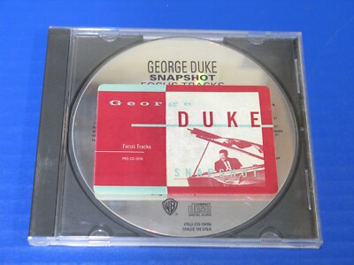 GEORGE DUKE Snapshot FOCUS TRACKS - Jazz CD RARE 3 Track Promo Only | eBay