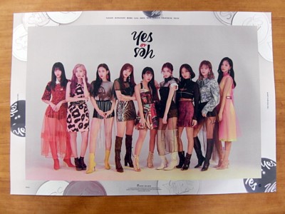 TWICE - YES or YES (B Ver.) [OFFICIAL] POSTER K-POP *NEW* | eBay