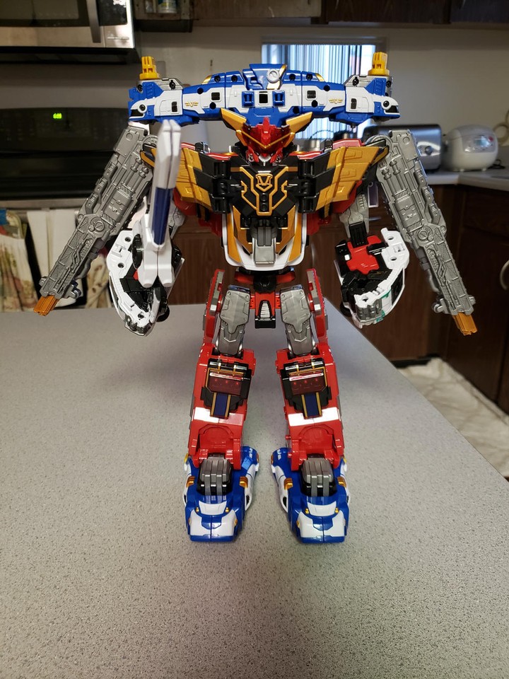 Tobot V Galaxy Detectives Giant Justice V 14" Combiner Robot Figure ...