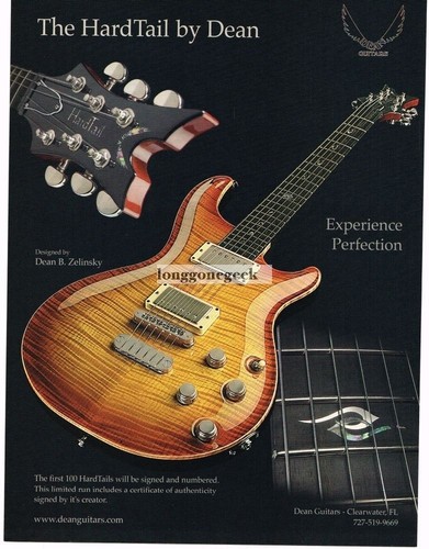2002 Dean Hardtail Electric Guitar Vintage Ad | eBay