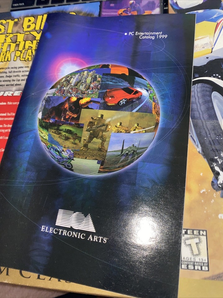 Windows 95 Road Rash EA CD-Rom Classics Big Box PC Video Game ...