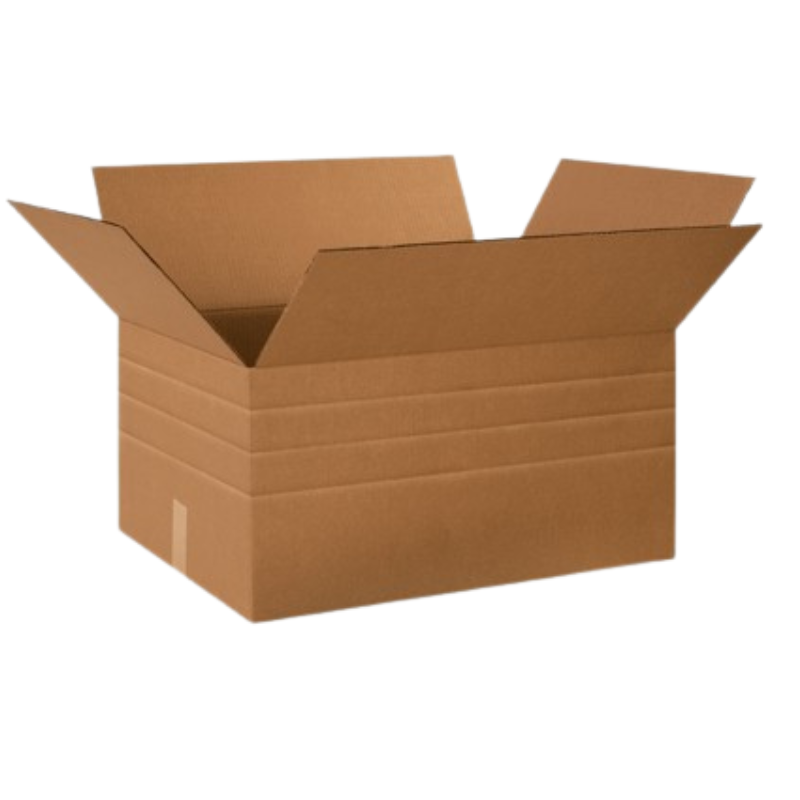 24x18x12" ANY QTY (610x457x305mm ) Double Wall Cardboard Boxes/Long ...