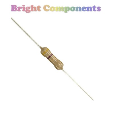 25 x 470 Ohm Carbon Resistor (470R Resistors) 1/2W (0.5W) - UK Seller ...