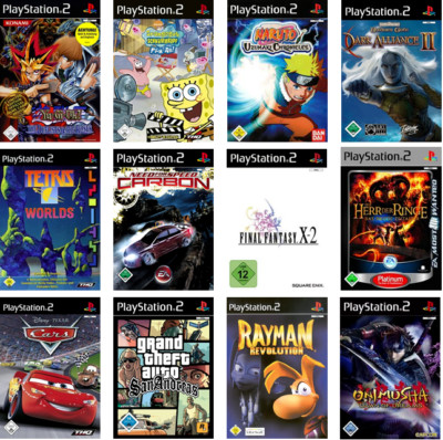 Sony Playstation 2 Spiele PS2 Auswahl wie GTA Resident Evil Rayman CD ...