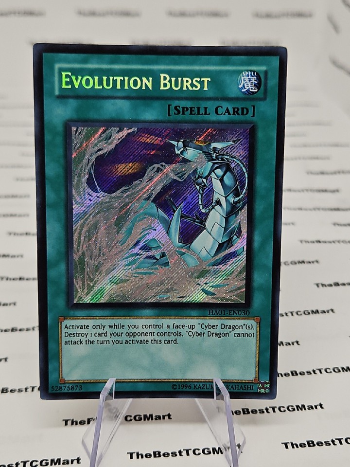 Evolution Burst - HA01-EN030 - Secret Rare - Limited LP YuGiOh! Hidden ...