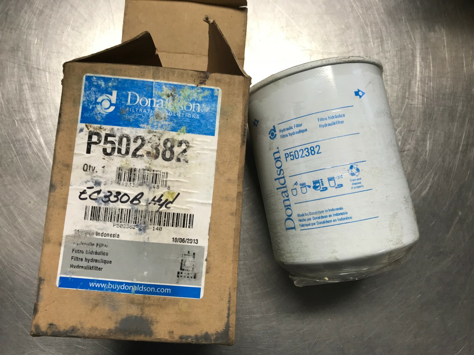 P502382 GENUINE Donaldson FREIGHTLINER HYDRAULIC SPIN-ON DN-P502382 | eBay
