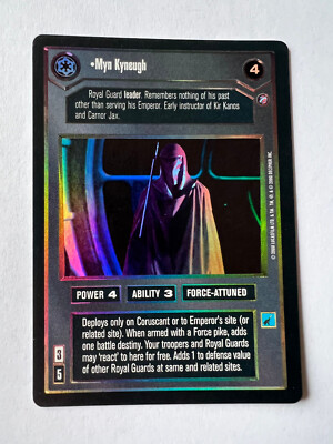 Star Wars CCG Myn Kyneugh FOIL Reflections II SWCCG | eBay