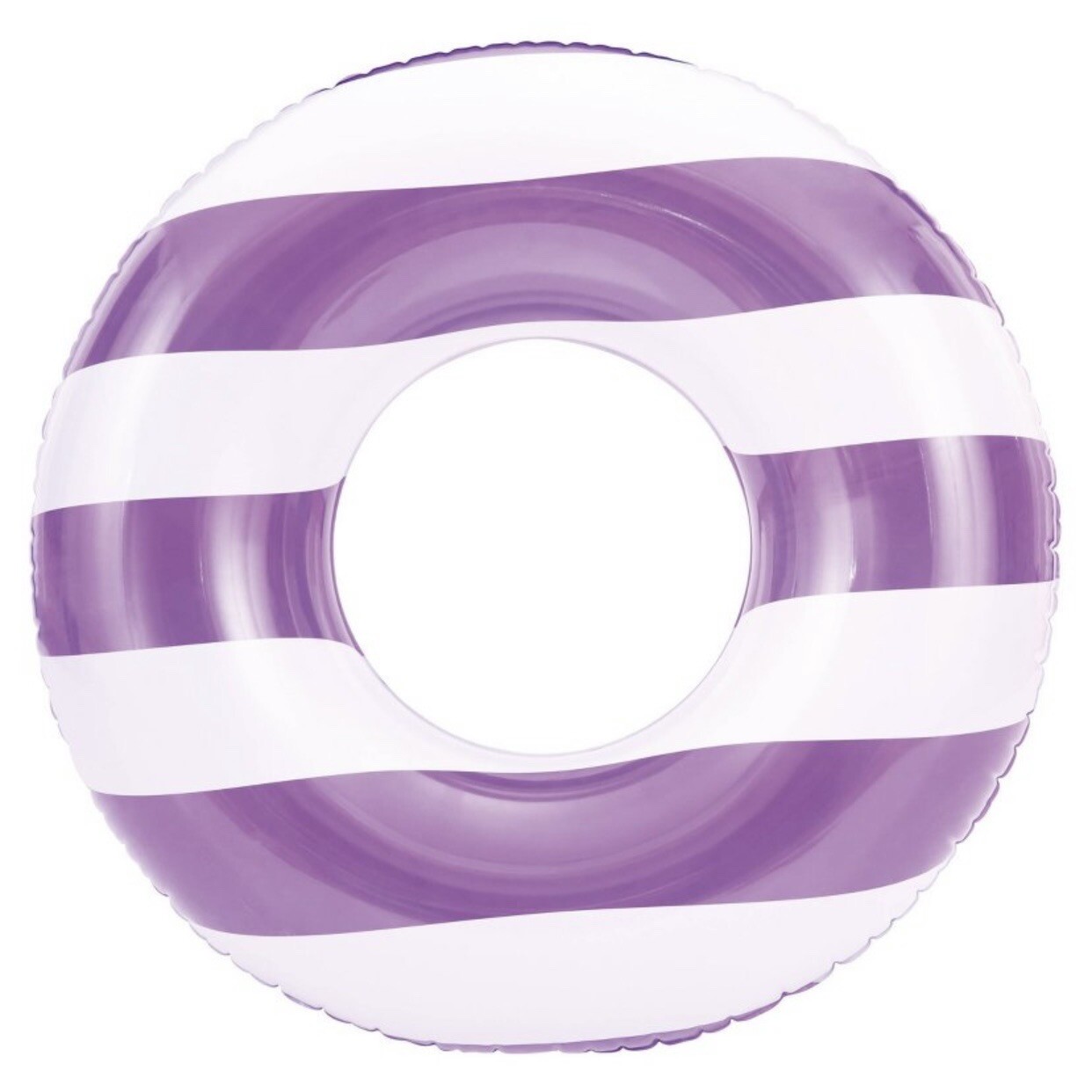 Inflatable Swim Tube Round Pool Float Summer Beach Colorful Purple ...