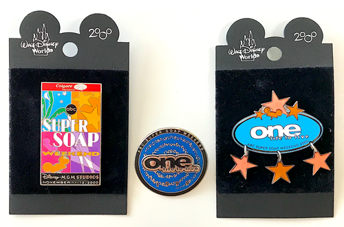 ABC Super Soap Weekend One Life to Live pin set 3 pins from 2000 | eBay