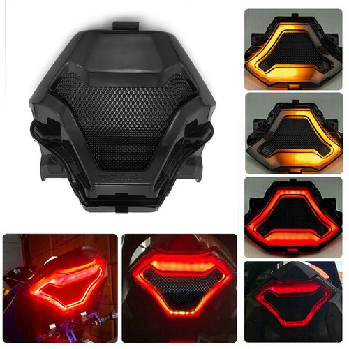 LED Brake Tail Light Integrated Turn Signal For Yahama R3/R25/MT07/MT03 ...