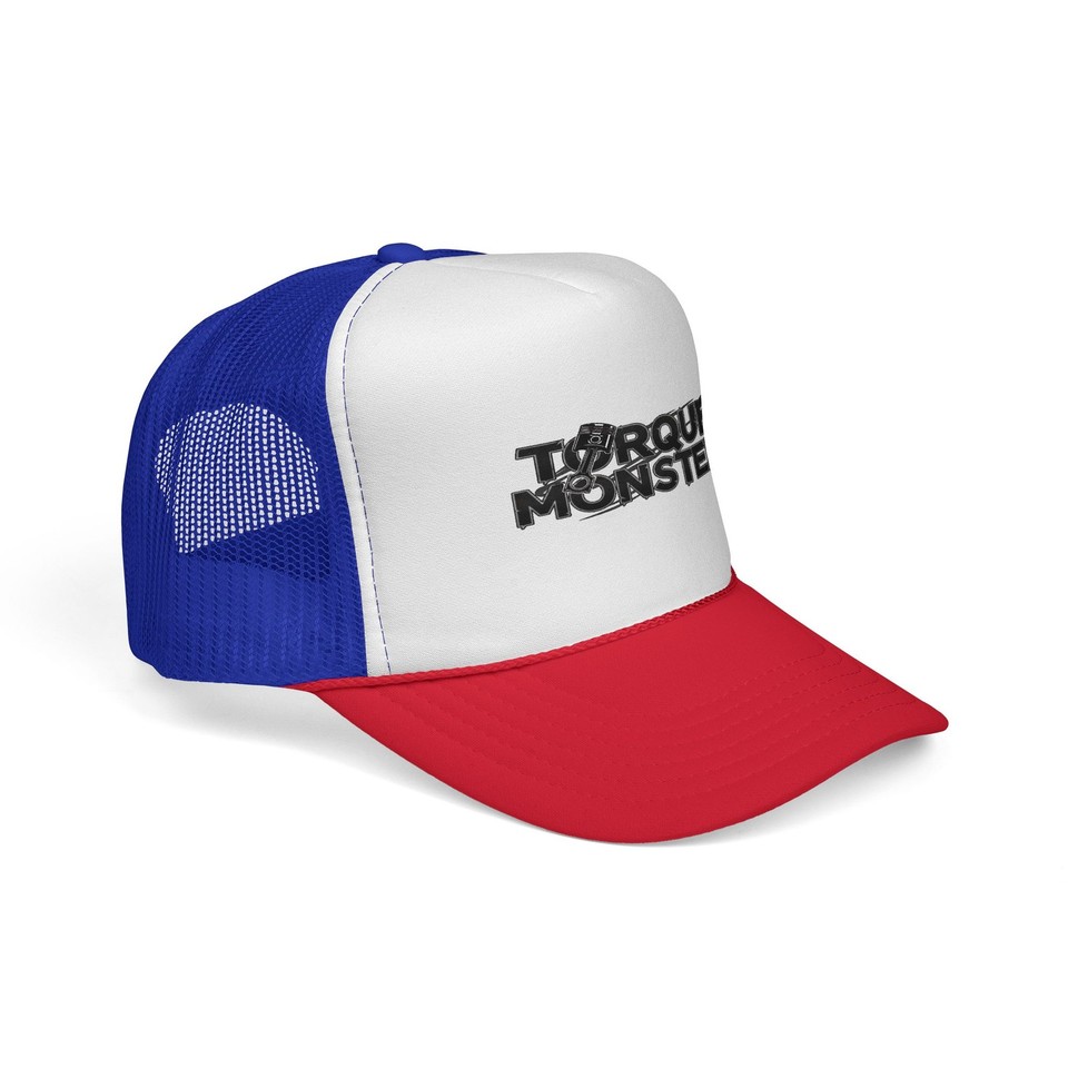 Diesel Mechanic Trucker Cap | Torque Monster | Vintage Racing Logo Hat ...
