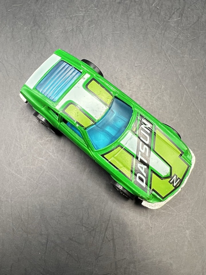 Vintage 1976 Datsun Z Whiz Green Hot Wheels Diecast Toy Car Hong Kong ...