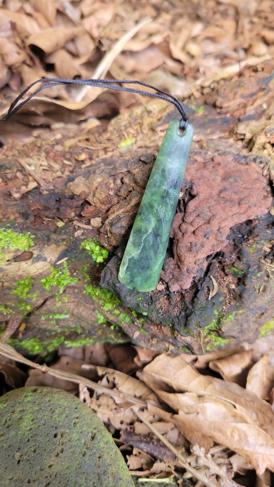 Stunning Maori Nephrite Jade Tangiwai Pounamu Toki Pendant ♤ | eBay
